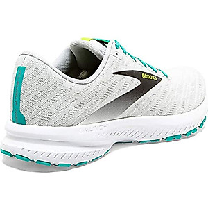 Brooks Womens Launch 7 Running Shoe - White/Nightlife/Atlantis - B - 7