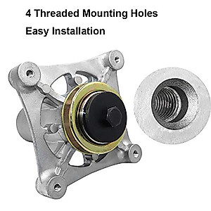 187292 192870 532187281 532187292 567253301 587819701 587125401 husqvarna yth22v46 yth24v48 spindle 187292 mandrel assembly husqvarna 42" 46" 48" 54" mower deck spindle craftsman 2200 567253301
