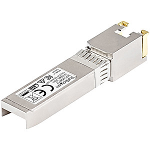 StarTech.com Cisco SFP-10GB-T-X Compatible SFP+ Module, 10GBASE-T, SFP to RJ45 Cat6/Cat5e, 10GE Gigabit Ethernet SFP+, 30m