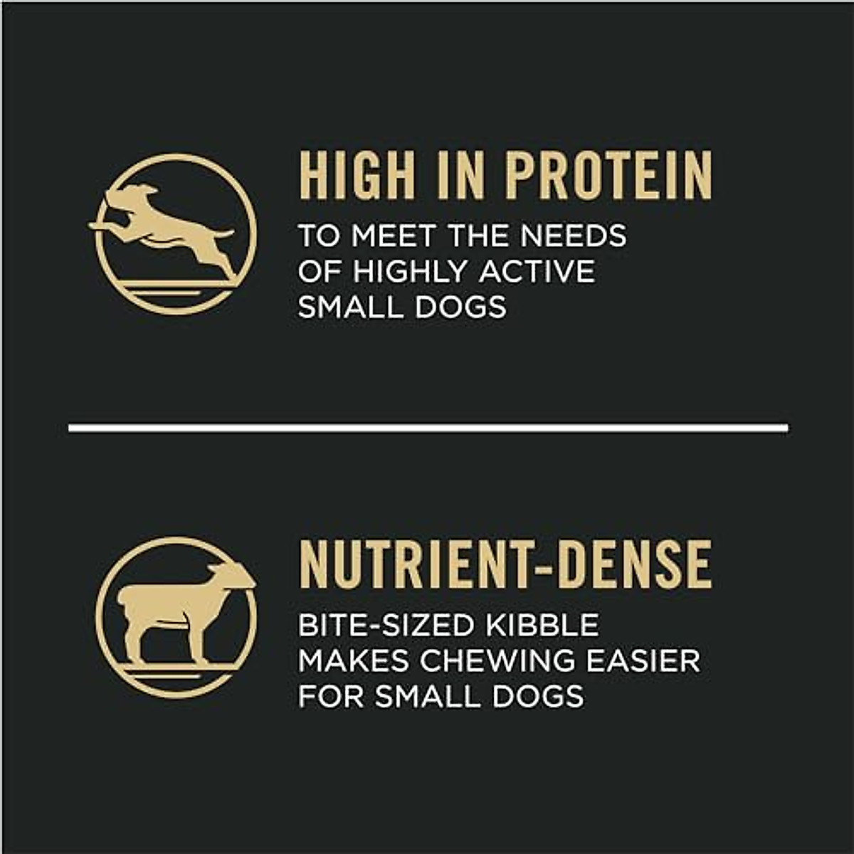 Purina Pro Plan Small Breed High Protein Dog Food Dry Shredded Blend Lamb and Rice Formula - 18 lb. Bag