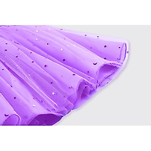 Aoiviss Princess Cape Set for Little Girl, 11PCS Princess Dress Up Clothes Cape Clock with Skirt for Girl 3-8 Birthday Gift