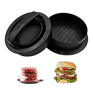 Burger Mold Hamburger Press Patty Maker Different Size Patty Molds, Works Best for Stuffed Burgers Press, Sliders, Regular Beef Burger -100 Wax Papers