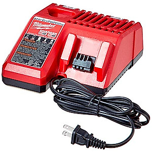 Milwaukee 2695-24 M18 18V Cordless Power Tool Combo Kit with Hammer Drill, Impact Driver, Reciprocating Saw, and Work Light (2 Batteries, Charger, and Tool Case Included)