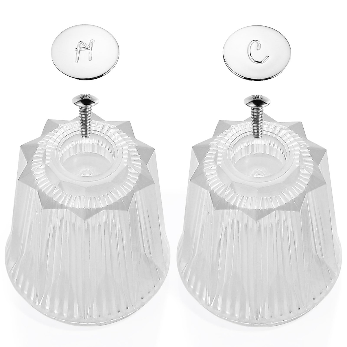 OasisFlow Shower Faucet Handle Replacement Compatible with 88262 Price Pfister（2pac）