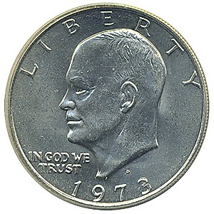1 U.S. Eisenhower Ike $1 Dollar Coin 1971 to 1978 Collectors Coin.