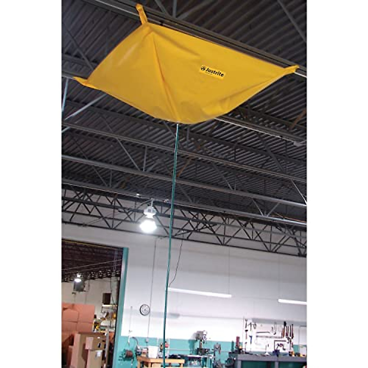 Justrite 28300 Ceiling Leak Diverter, 5' Width x 5' length