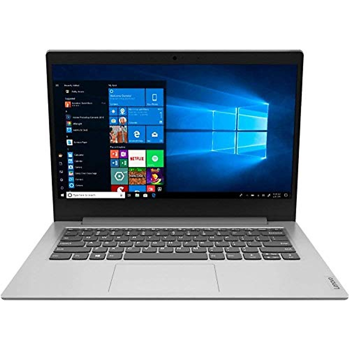 Lenovo IdeaPad S150 (81VS0001US) Laptop, 14" HD Display, AMD A6-9220e Upto 2.4GHz, 4GB RAM, 64GB eMMC, HDMI, Card Reader, Wi-Fi, Bluetooth, Windows 10 Home, Silver