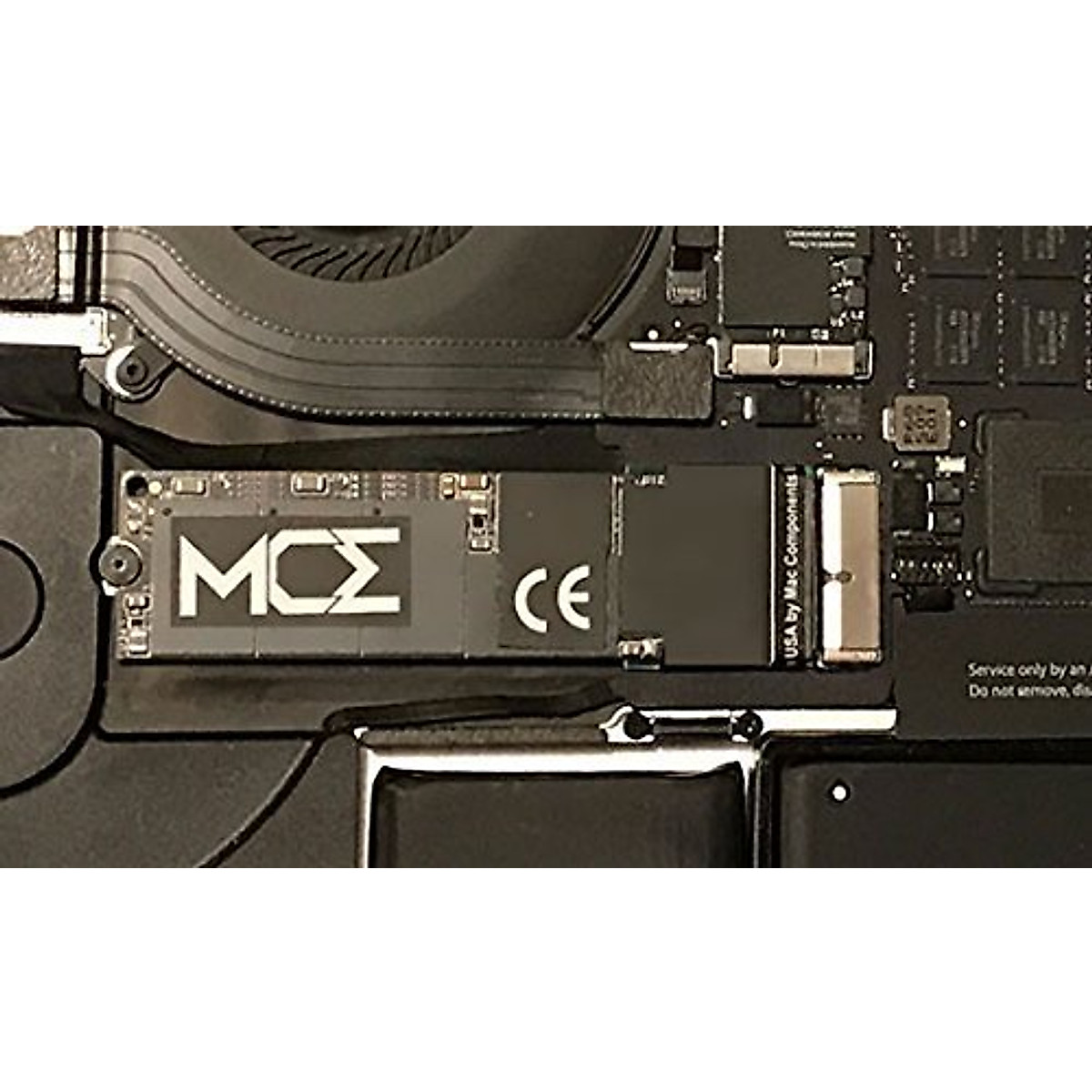 MCE Technologies 256GB SSD for MacBook Air 2015 and MacBook Air 2017: PCIe-Based 4 Lane (x4) NVMe SSD Flash Storage Upgrade - Requires macOS 10.13.x (High Sierra) or Later