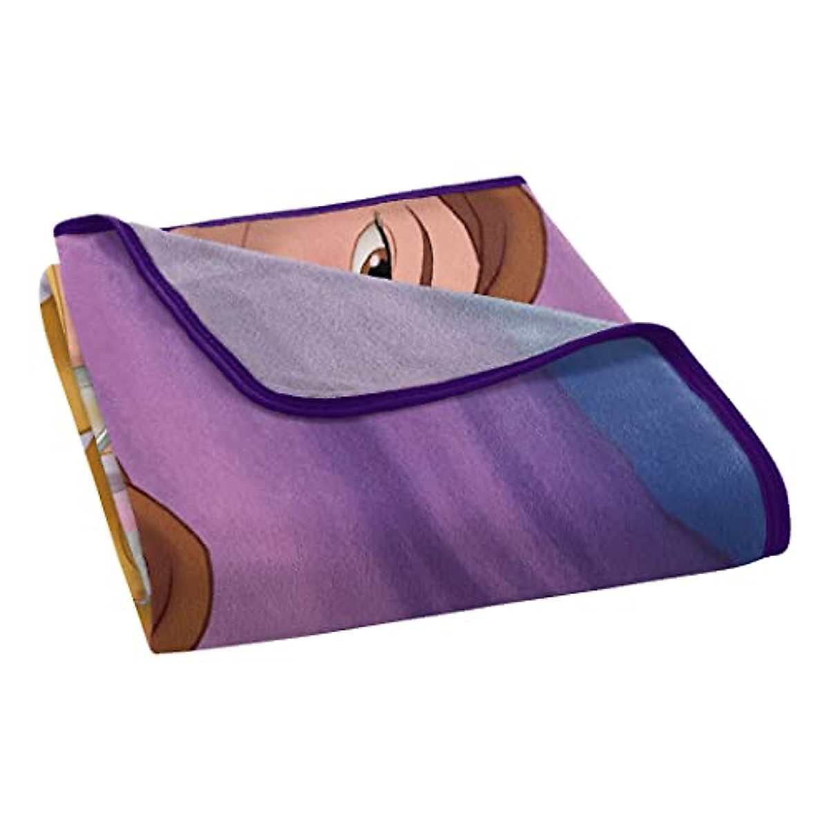 Northwest Beauty & The Beast Micro Raschel Throw Blanket, 46" x 60", True Love