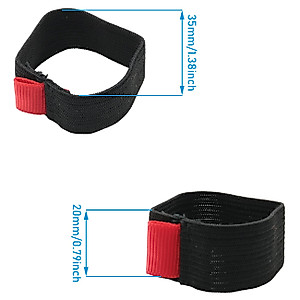Fishing Spool Belt WHYHKJ 4pcs Nylon Elastic Fishing Spool Belt Reel Protection Belt Band Fishing Reel Accessories M Size Outdoor Fishing Equipment Tools