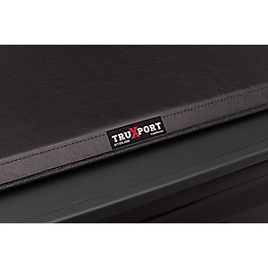 TruXedo TruXport Soft Roll Up Truck Bed Tonneau Cover | 247601 | Fits 1994 - 2004 Chevy/GMC S10/Sonoma Stepside 6' 1" Bed (73.1") , Black