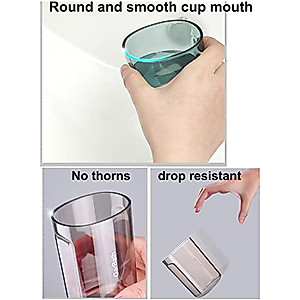 Travel Toothbrush Cup Case,Toothbrush Holder with Cover,Portable Toothbrush Toothpaste Storage Carrier Container for Travel Camping Home School Business Trip Bathroom