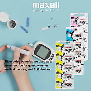 Maxell Batteries SR1120SW (381) Silver Oxide Watch Battery. On Tear Strip (Pack of 5)