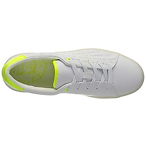 bugatti Women's 432866015057 Low-Top Sneakers, White White Yellow 2050, 8