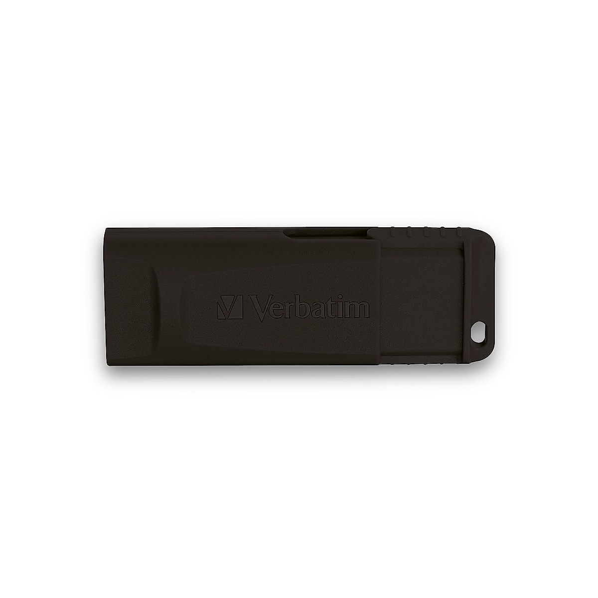 Verbatim 98698 64 GB Slider USB Drive - Black