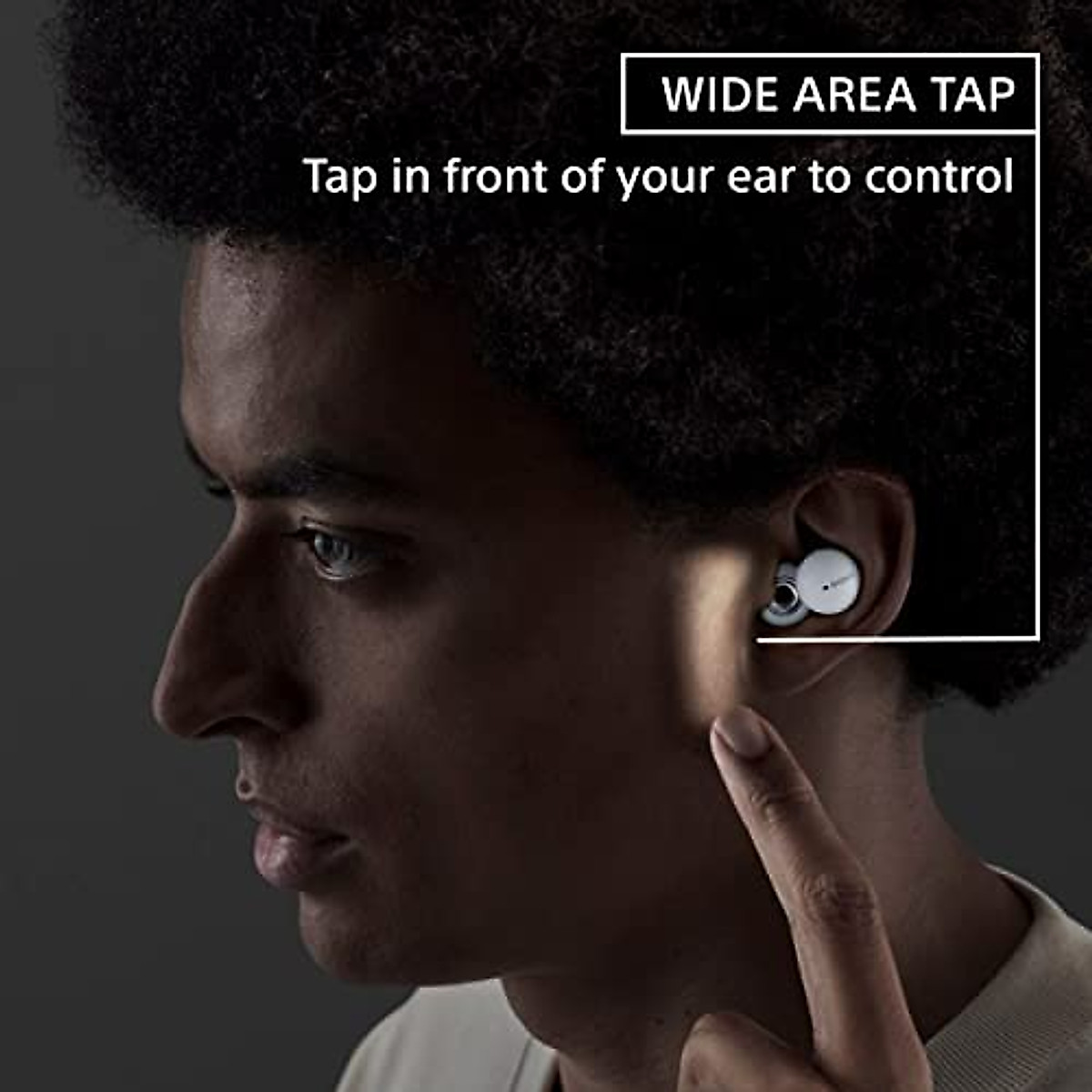 Sony LinkBuds Truly Wireless Earbud Headphones with an Open-Ring Design for Ambient Sounds and Alexa Built-in, Bluetooth Ear Buds Compatible with iPhone and Android, Gray