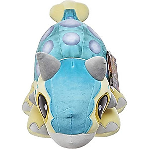 Jurassic World: Camp Cretaceous Plush Baby Dinosaur Bumpy with Sound, 15-Inch Floppy Soft Toy Ankylosaurus with Weighted Feet