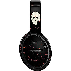 Skinit Decal Audio Skin Compatible with Bose QuietComfort 35 II Headphones - Officially Licensed Warner Bros Friday The 13th Design