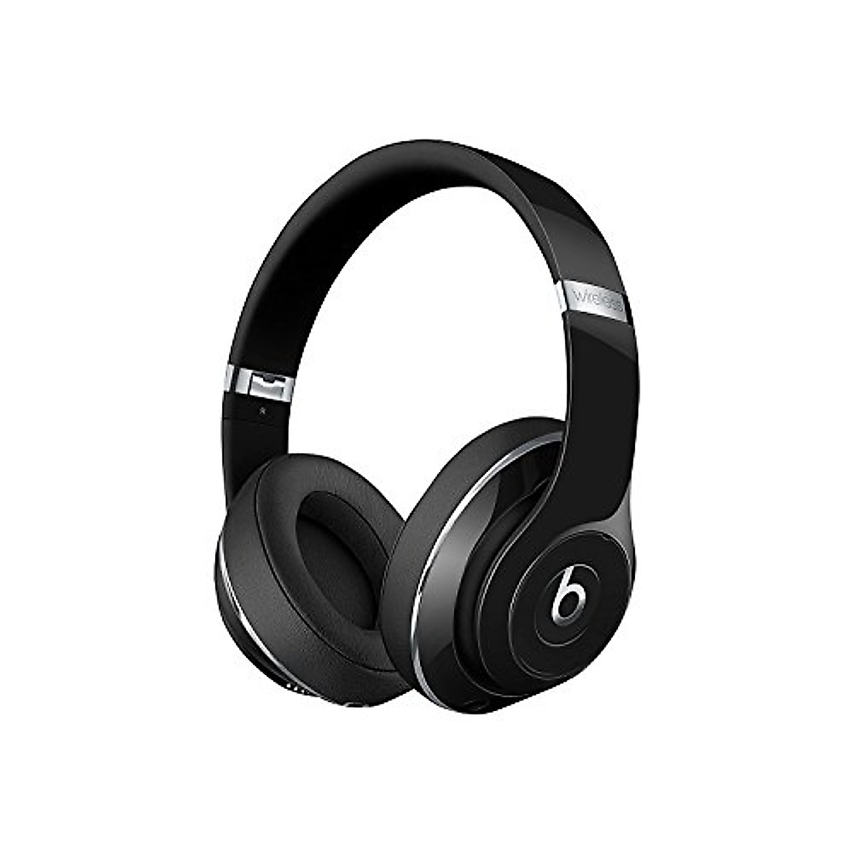 Beats Studio Wireless Over-Ear Headphone - Gloss Black (Renewed)