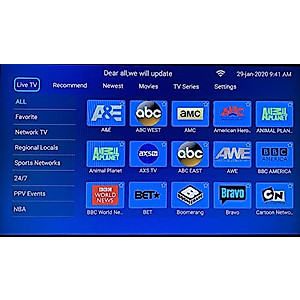 HTV Tigre 3 *Plus* HTV Todos os canais Brazil / USA