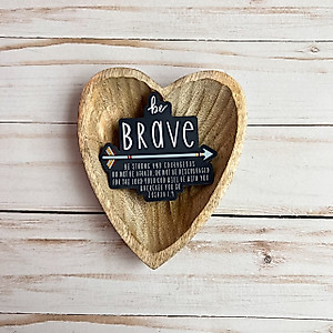 Swaygirls magnets | Be brave magnet | Christian magnets | Fridge magnets about faith, Jesus, the Bible | Joshua 1:9 | Christian gifts