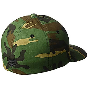 Fox Racing Kids' Big Boys' Youth Flex 45 Flexfit HAT, Camo, One Size