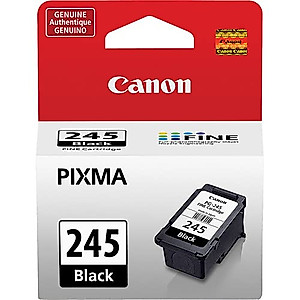 Canon PG-245 Black Ink Cartridge and Canon CL-244 Color Ink Cartridge