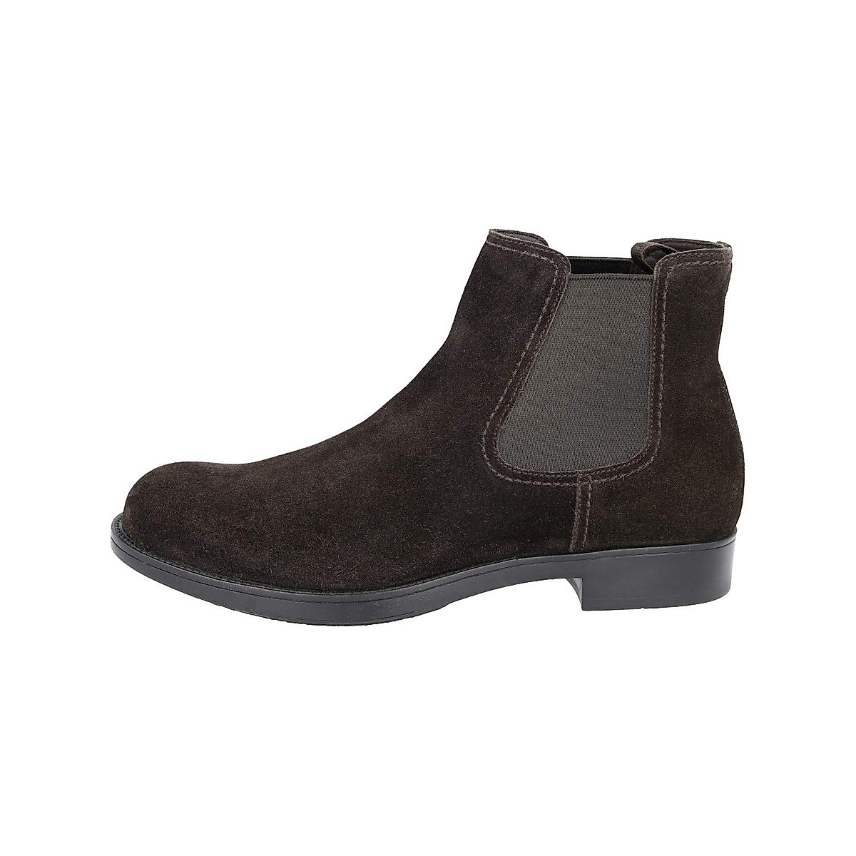 Prada Men's 2TE082 054 F0192 Brown Leather Half-Boot US 11 / EU 10 (44)