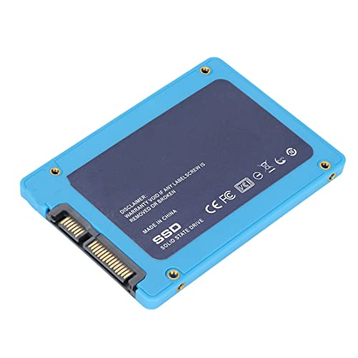 RTLR 2.5 Inch Internal SSD, Shock Resistant Improve Performance Ultra Low Power Consumption Blue SATAIII SSD for Computers for Home for Office