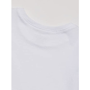 The Children's Place girls Basic Long Sleeve Layering Tee Shirt, White, 3T US