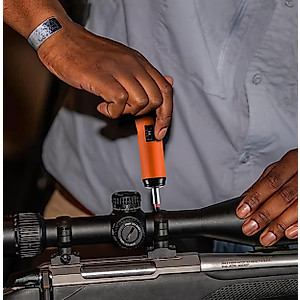 KNINE OUTDOORS Torque Screwdriver Wrench Driver Set 10-70 Inch Pounds lbs for Maintenance with T-bar Handle, 40 Hex Bits, 1/4" Socket, Shaft Extension, For Tools, Bike Repairing and Mounting (Orange)