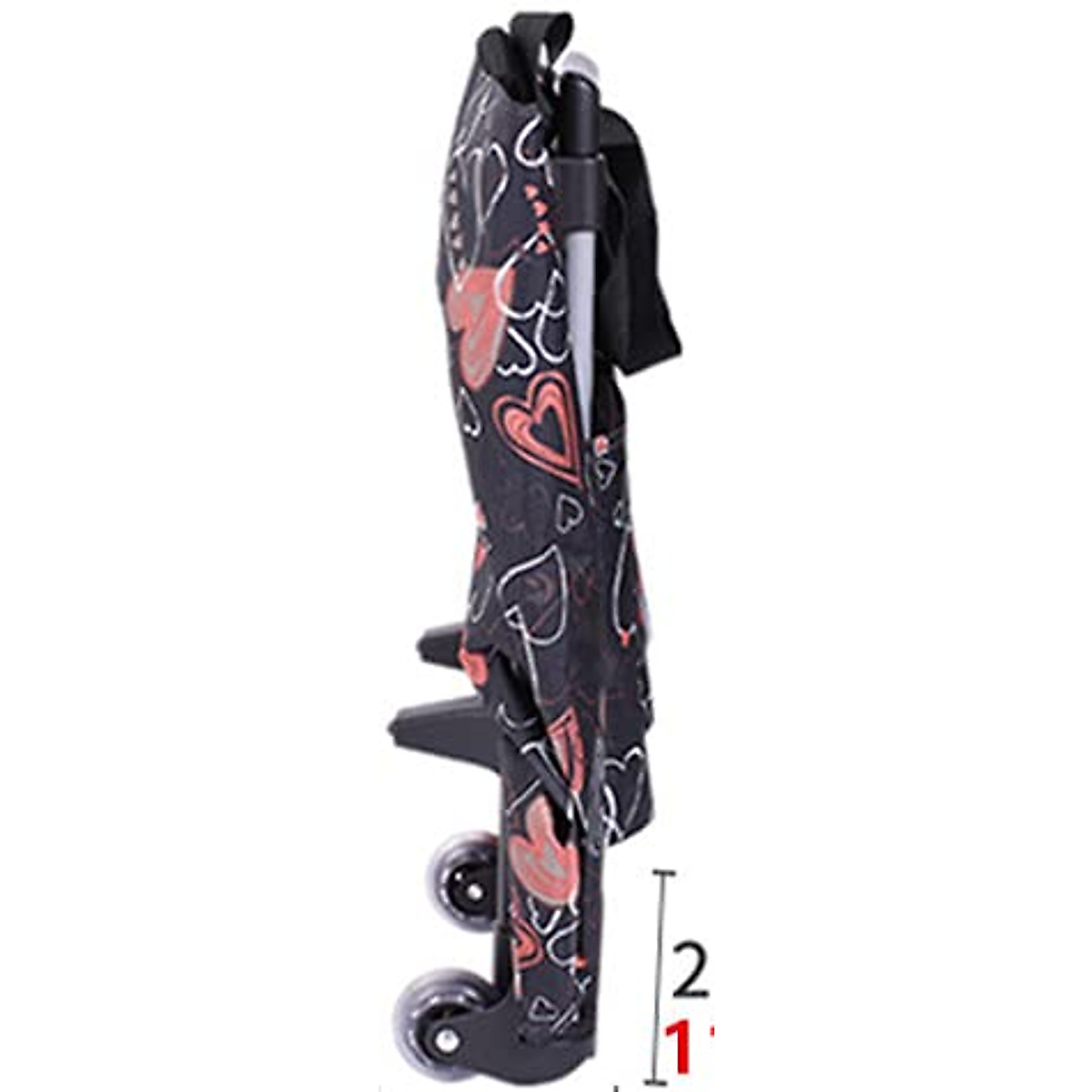 Falytemow Foldable Shopping Bag with Wheels Oxford Fabric Bag Collapsible Reusable Tote Bags for Travel Home Kitchen Supermarket