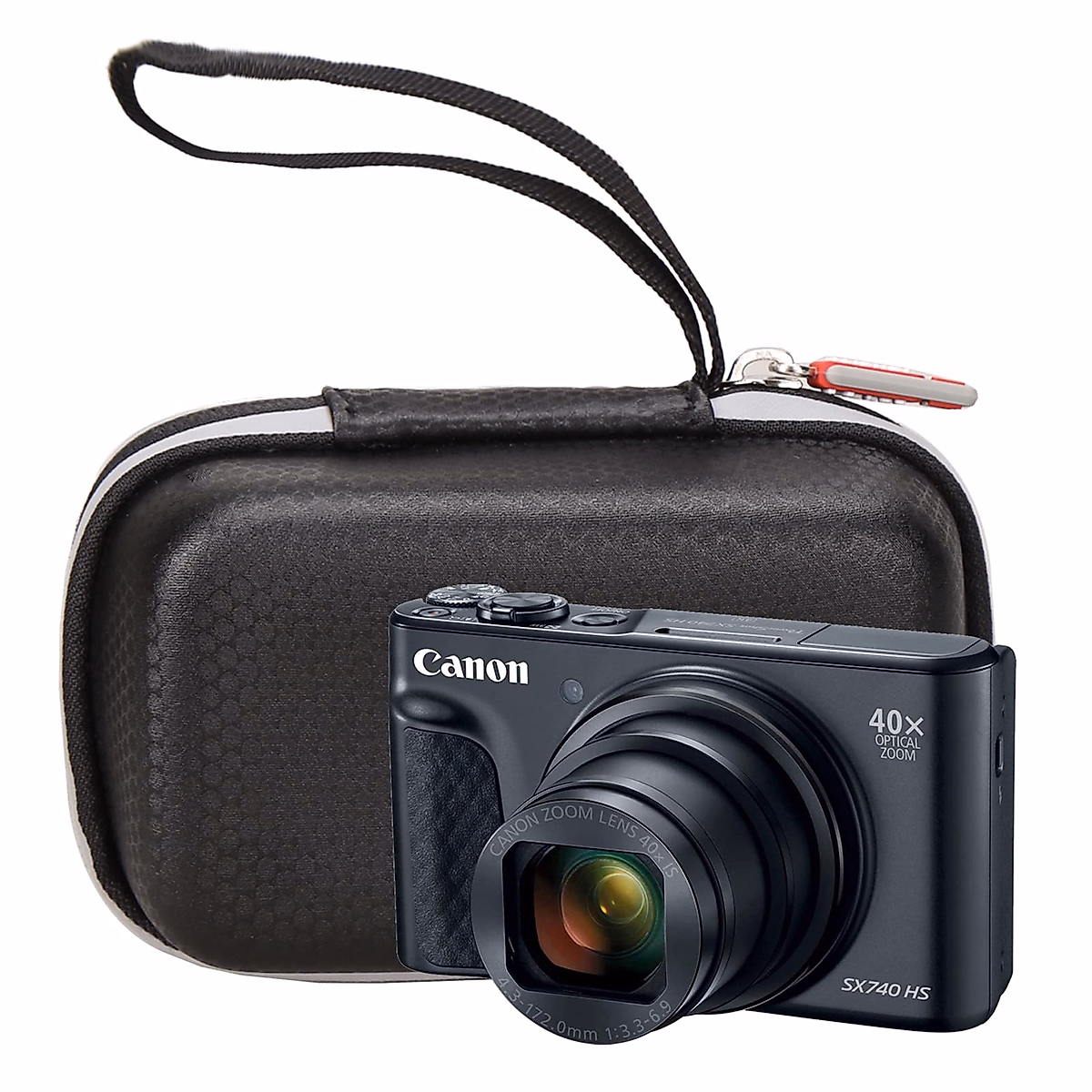 Mchoi Hard Portable Case Compatible with Canon PowerShot SX620/720/730/740 HS Digital Camera, Case Only