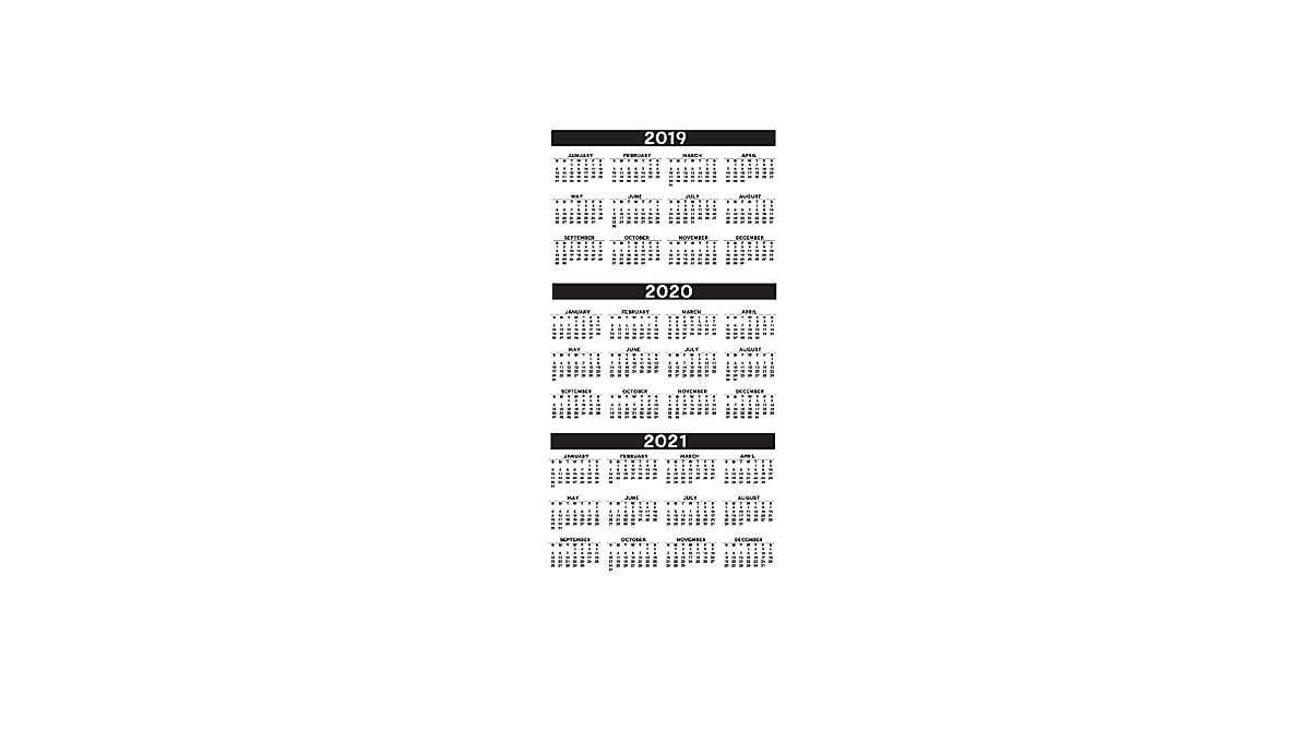 Executive Check Binder with 6-Year Calendar | Inkline Black 50-60