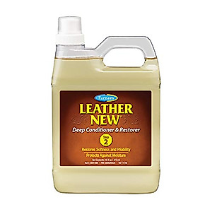 Farnam Leather New Deep-Cleaning Conditioner and Restorer for Saddles and Leather, 32 Ounces