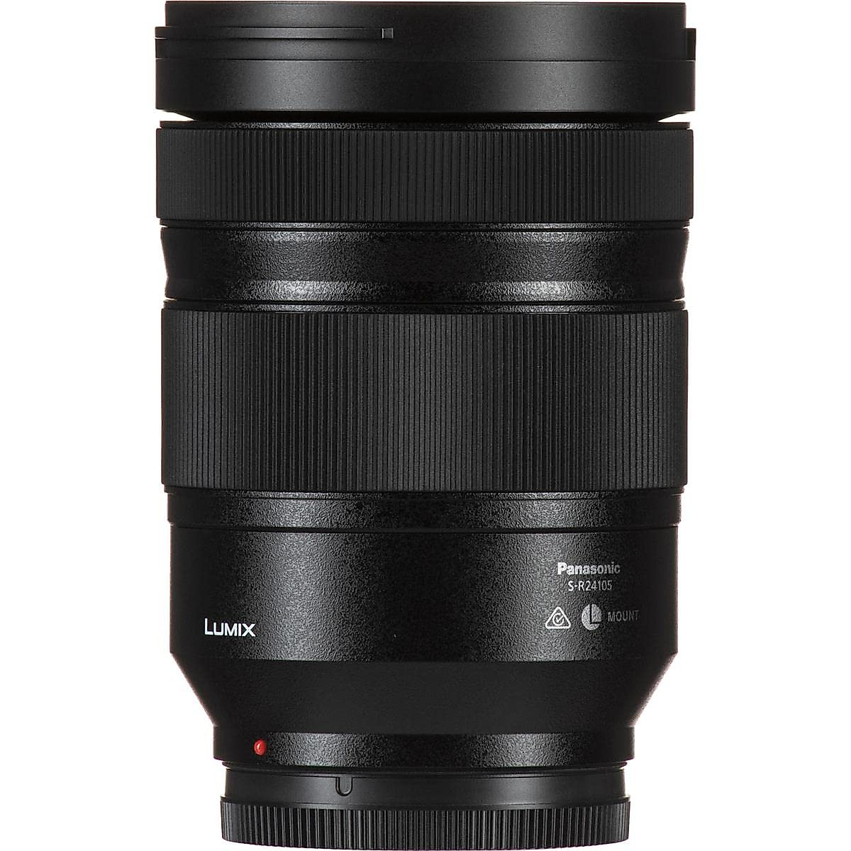 Panasonic LUMIX S 24-105mm F4 Lens, Full-Frame L Mount, Optical Image Stabilizer and Rugged Dust/Splash/Freeze-Resistant S-R24105 (USA), Black
