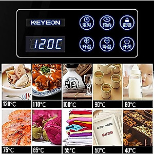 Buffet Warming Tray Hot Plate with Adjustable Temperature Control, Party Chafing Dish, Electric Food Warmer for Kitchen, Dining Room (Black 31x19inch)