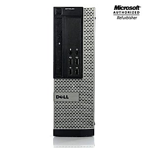 Fast Dell 7020 SFF High Performance Desktop Computer - Intel Core i7 4th Gen 3.4 GHz, 16GB DDR3 SDRAM, 1TB SSD, DVD-ROM Drive, Keyboard, Mouse, WiFi, Windows 10 Professional(Renewed)