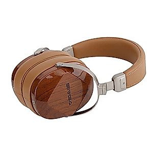SIVGA Oriole Rosewood Wooden Closed Back Wired Dynamic Headphone (Brown)