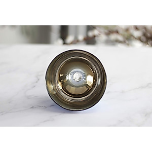 Handled Quartz Crystal Singing Bowl With Color 5 inch Note A