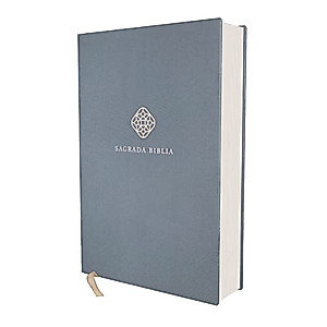 Biblia Católica, Edición para Notas, Tapa dura/tela, Azul, Comfort Print (Spanish Edition)