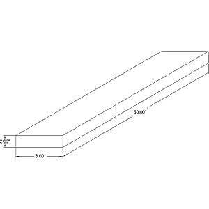 Joel's Antiques - 60 Inch Wooden Floating Shelves for Wall - Made of Natural Wood - Long Heavy Duty Rustic Fireplace Mantel & Book Shelf - Perfect for Living Room - Black 60x8x2 in