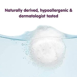 Kids Bath Bombs by The Makers of Boogie Wipes, Boogie Fizzies, Calming, Naturally Derived, Made with Aloe and Calming Vapors, Eucalyptus, 2.8 oz, 3 Bath Bombs, Pack of 1