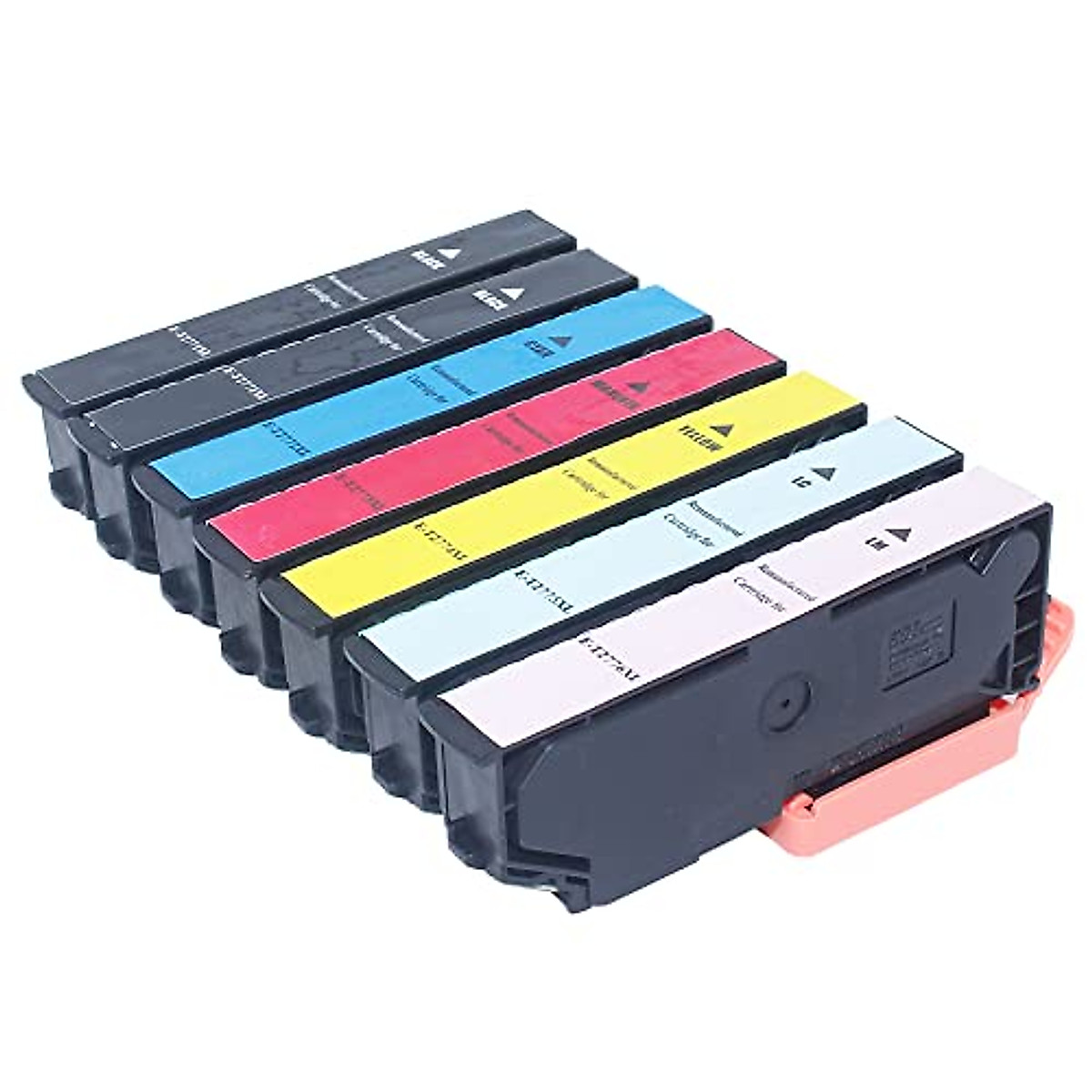 INKWAY Remanufactured Ink Cartridge Replacement for Epson 277XL 277 T277XL to use with XP-960 XP-970 XP-850 XP-860 XP-950 Printer, (2 Black, 1 Cyan, 1 Magenta, 1 Yellow,1 Light Cyan,1 Light Magenta)