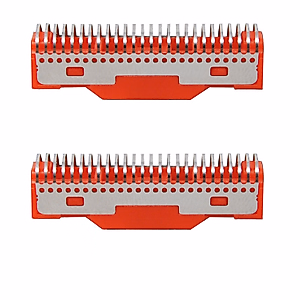 StyleCraft Replacement Set of 2 Red Forged Cutters for Absolute Zero Shaver