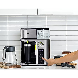 Braun KF9079SI Multiserve Coffee Maker, Stainless Steel