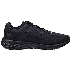 Nike Revolution 6 Black/Black-DK Smoke Grey 8.5