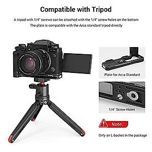 SmallRig L-Shape Grip for FUJIFILM X-T4 Camera Built in Swiss Plate for Arca - LCF2813