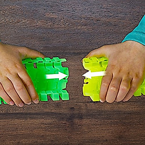 Ontel Magic Tracks Mega Xtreme with 2 Race Car and 18 ft of Flexible, Bendable Glow in the Dark Racetrack, As Seen on TV