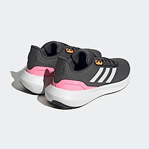 adidas Women's Run Falcon 3.0 Sneaker, Grey/Crystal White/Beam Pink, 8